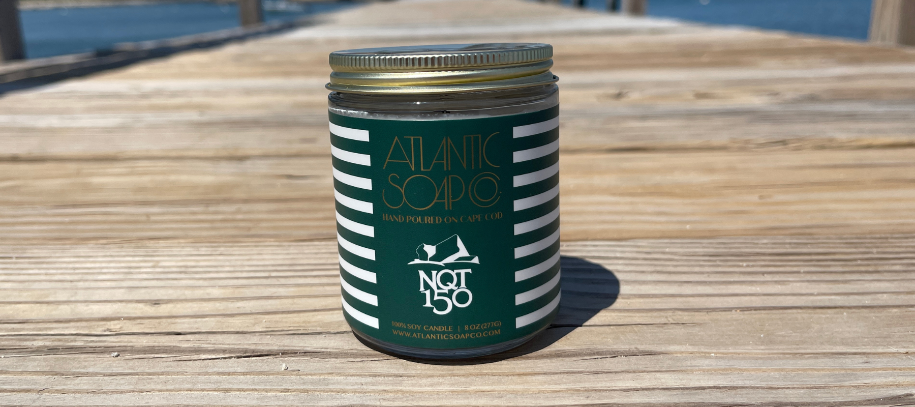 Nonquitt 150 Anniversary Soy Candle – Atlantic Soap Co.